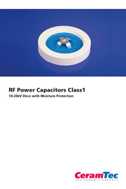 RF Ceramic Capacitors - RF Disc / Plate Capacitor