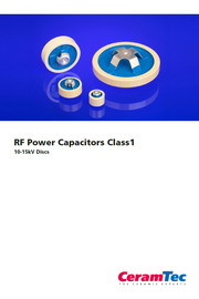 RF Ceramic Capacitors - RF Disc / Plate Capacitor