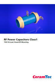 RF Ceramic Capacitors - RF Tubular / Shell Capacitor