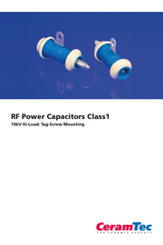 RF Ceramic Capacitors - RF Tubular / Shell Capacitor